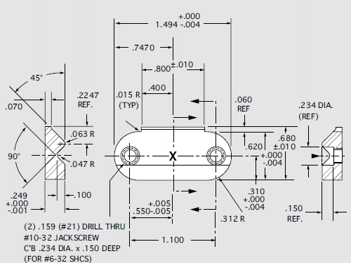 Superior SLK-25A Mechanical Drawing | Die Supplies