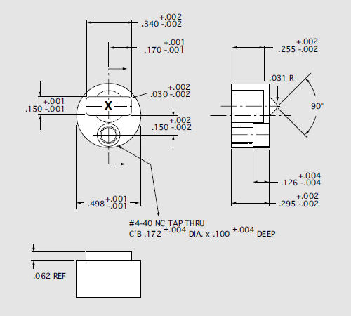 Superior SLK-8A Mechanical Drawing | Die Supplies