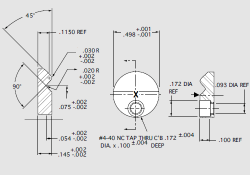 Superior SLK-8A Mechanical Drawing | Die Supplies
